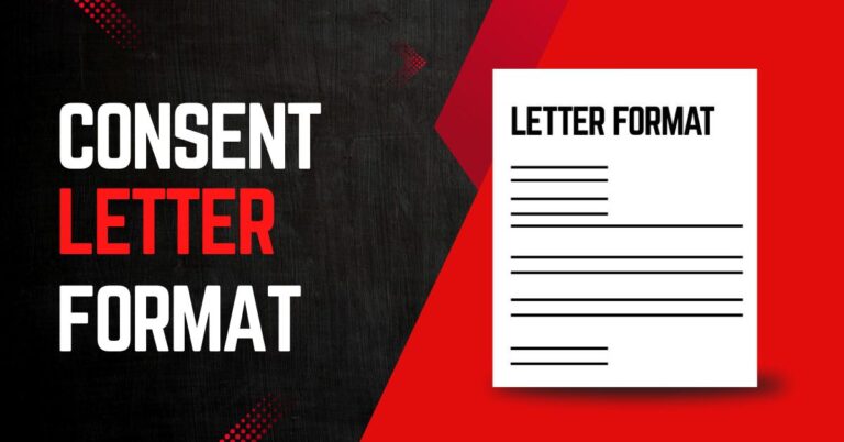 Different Consent Letter Formats