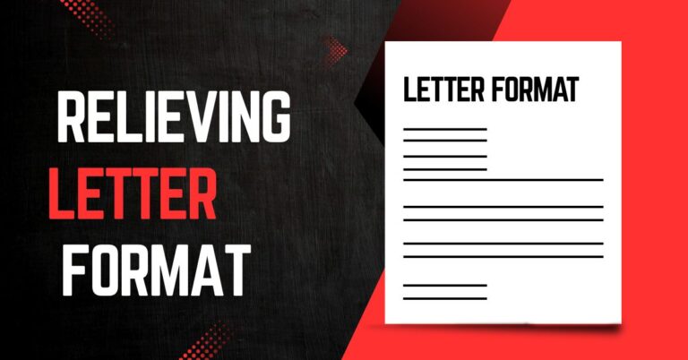 Relieving Letter Formats: Everything You Need to Know